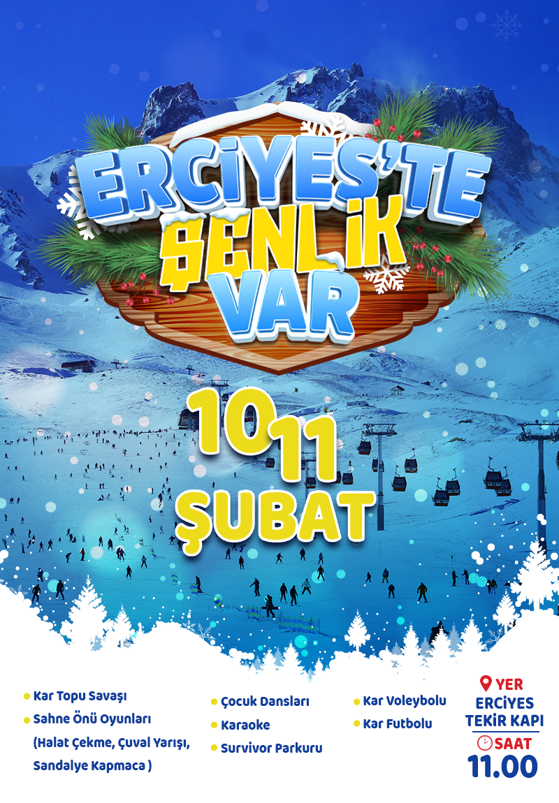 Etkinlikler | Kayseri Büyükşehir Belediyesi